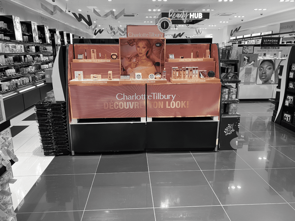 PLV : Animation Charlotte Tilbury – Sephora